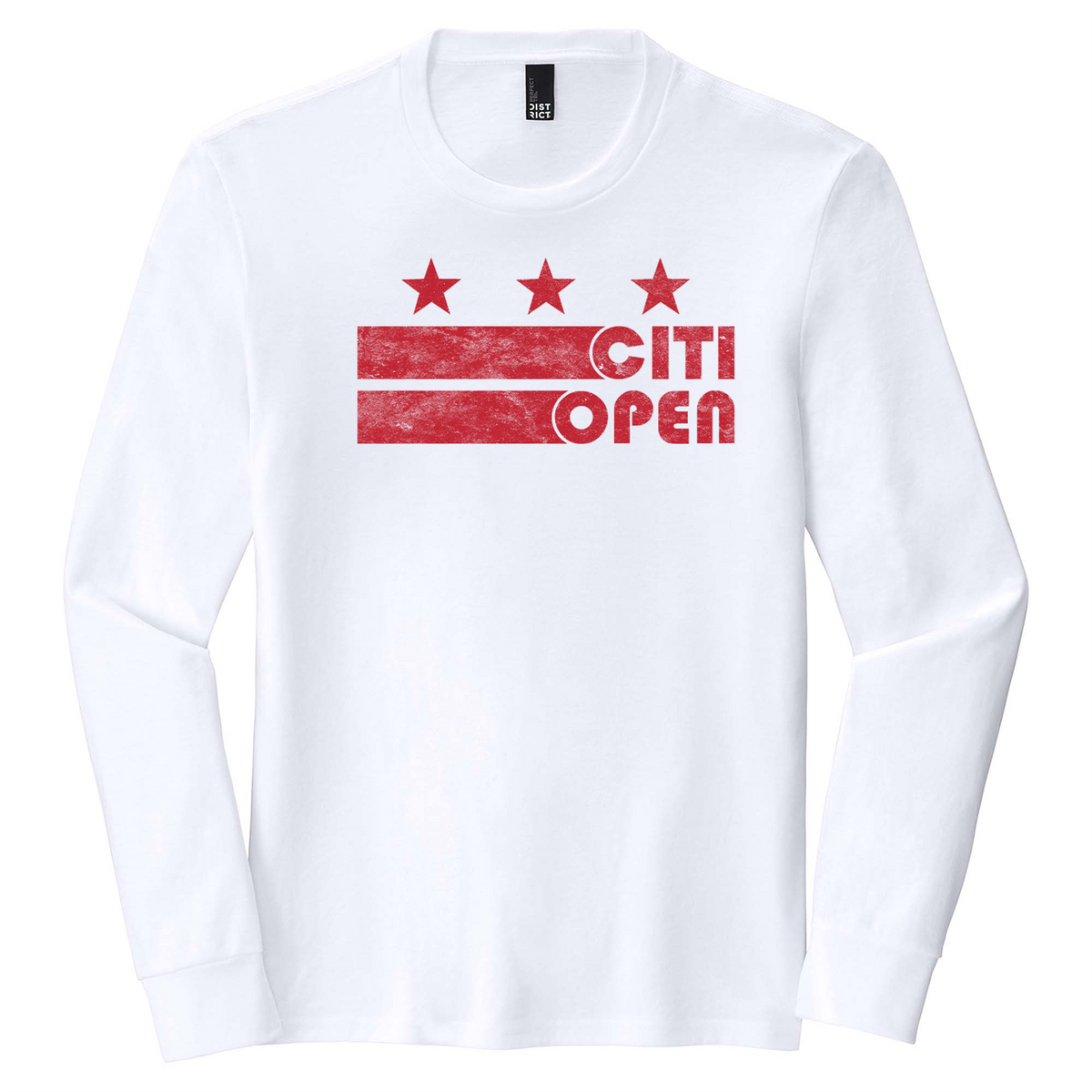 Citi Open DC Flag Longsleeve - White – Mubadala Citi DC Open Store